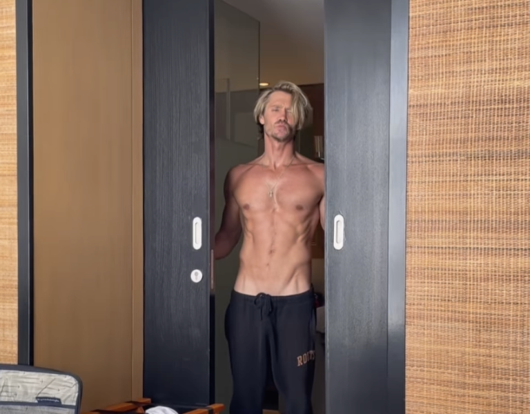 Chad Michael Murray Appears like Shredded in a Unusual Shirtless ...