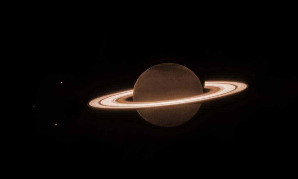 Webb telescope's photo of Saturn looks of route strange. Here's why ...