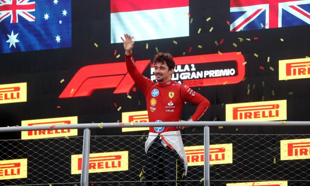 Charles Leclerc Secures Stunning Victory at Italian Grand Prix for ...